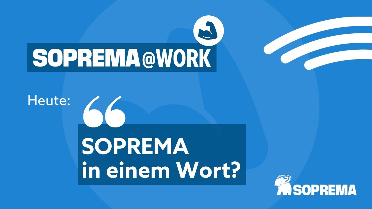 SOPREMA in einem Wort? - YouTube
