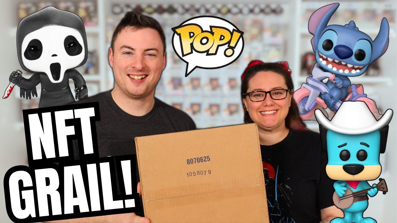 We pulled a Funko Pop NFT GRAIL! $200 Mystery Box Battle! - YouTube