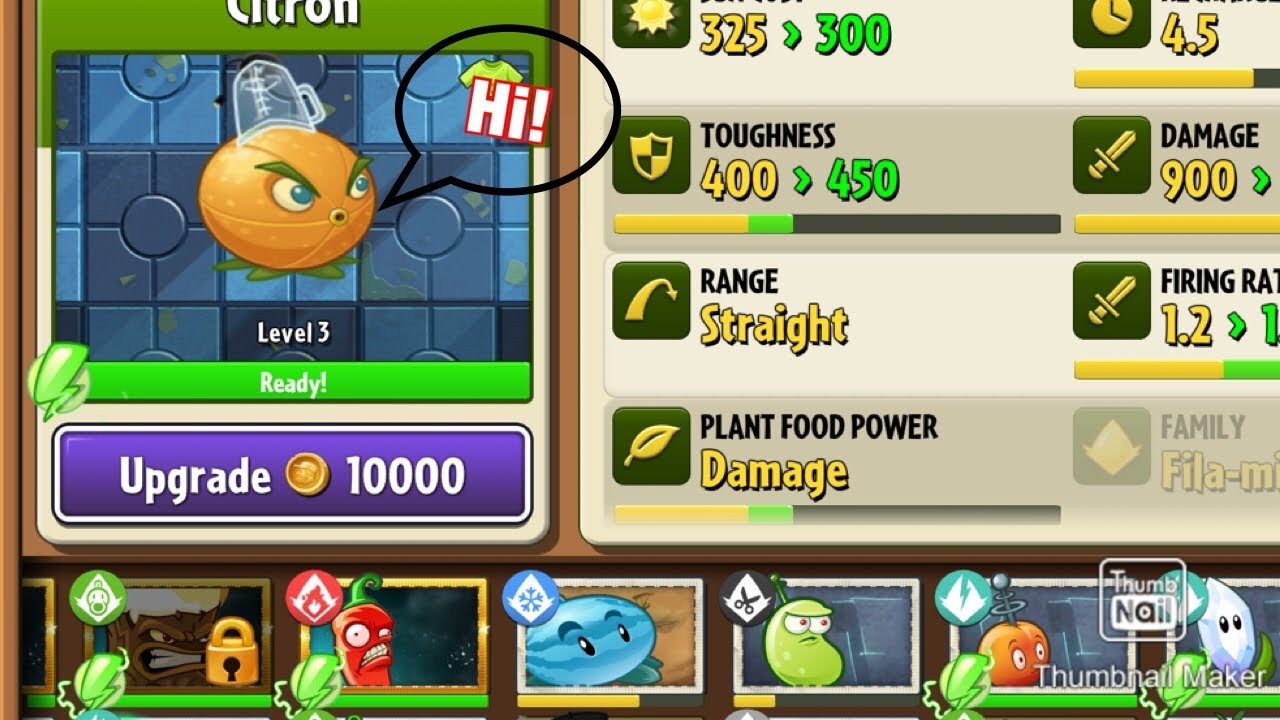 Plants vs. Zombies 2 - Electro Citron subscribed! (Special) - YouTube