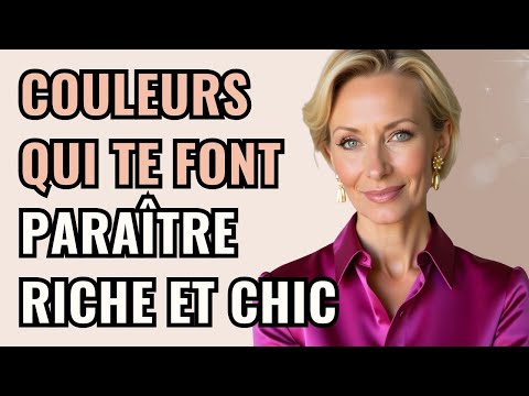 7 Combinaisons de Couleurs qui te Feront Paraître Riche et Élégante