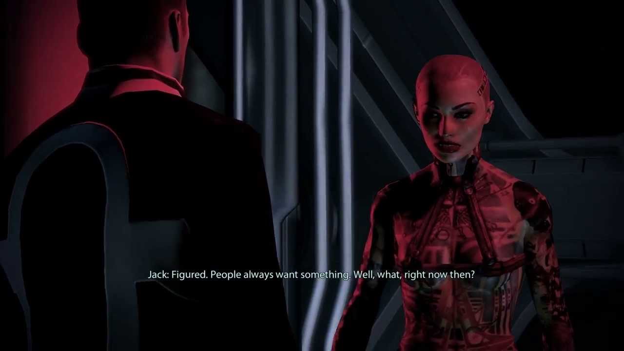 [Mass Effect 2] "Figured. People always want something." - Jack - YouTube