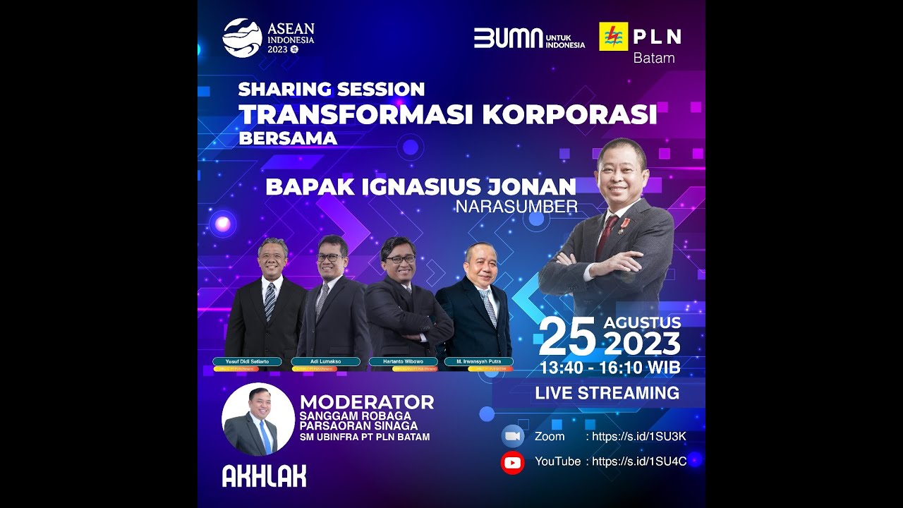 Sharing Session Transformasi Korporasi Bersama Bapak Ignasius Jonan ...