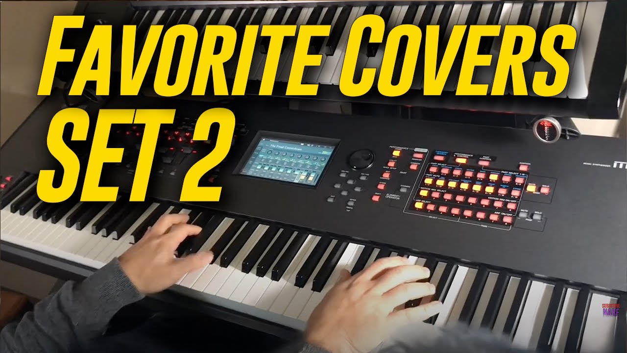 Yamaha Montage M MODX Favorite Covers Set 2 | Synth Keyboard Cover ...