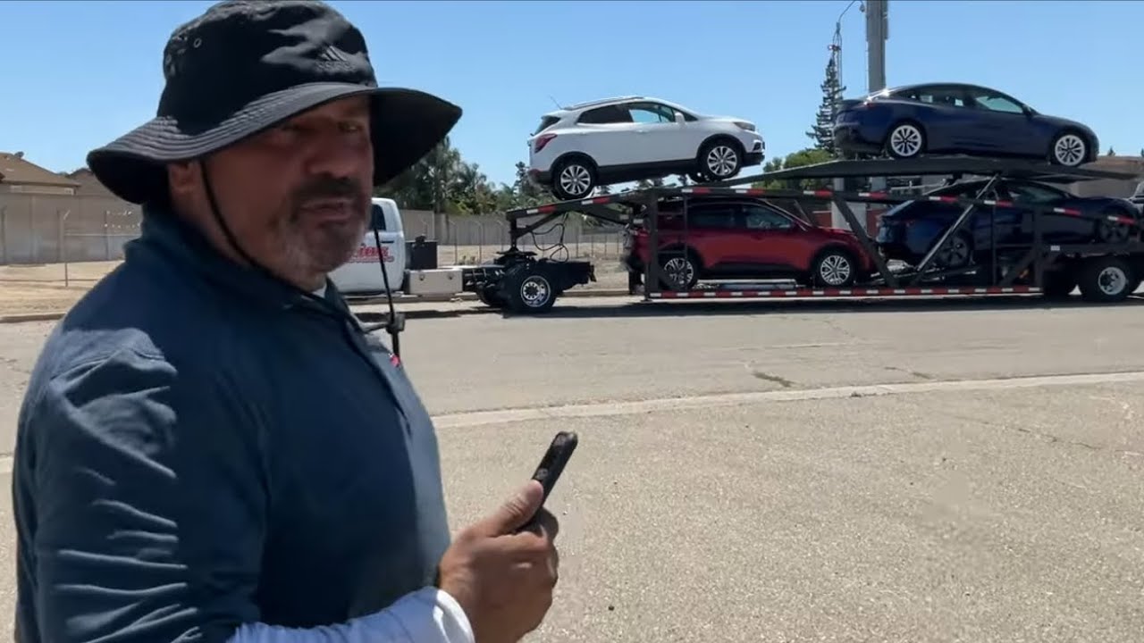 Busy Hauled 13 vehicles, 1st Express van. Infinity GNW 500 & Dodge Ram ...