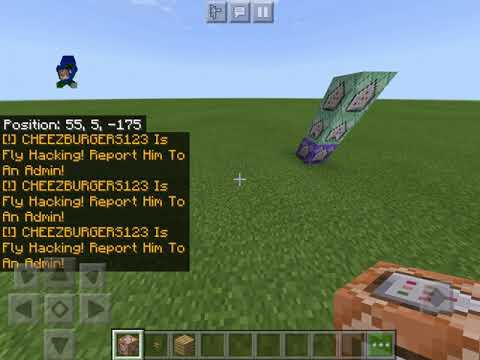 How to make an Anti-Fly Anti-Cheat in Minecraft Bedrock Edition - YouTube