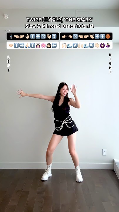 @TWICE ’ONE SPARK’ Slow & Mirrored Dance Tutorial ️‍🔥 #twice #트와이스 #onespark #dancetutorial ...