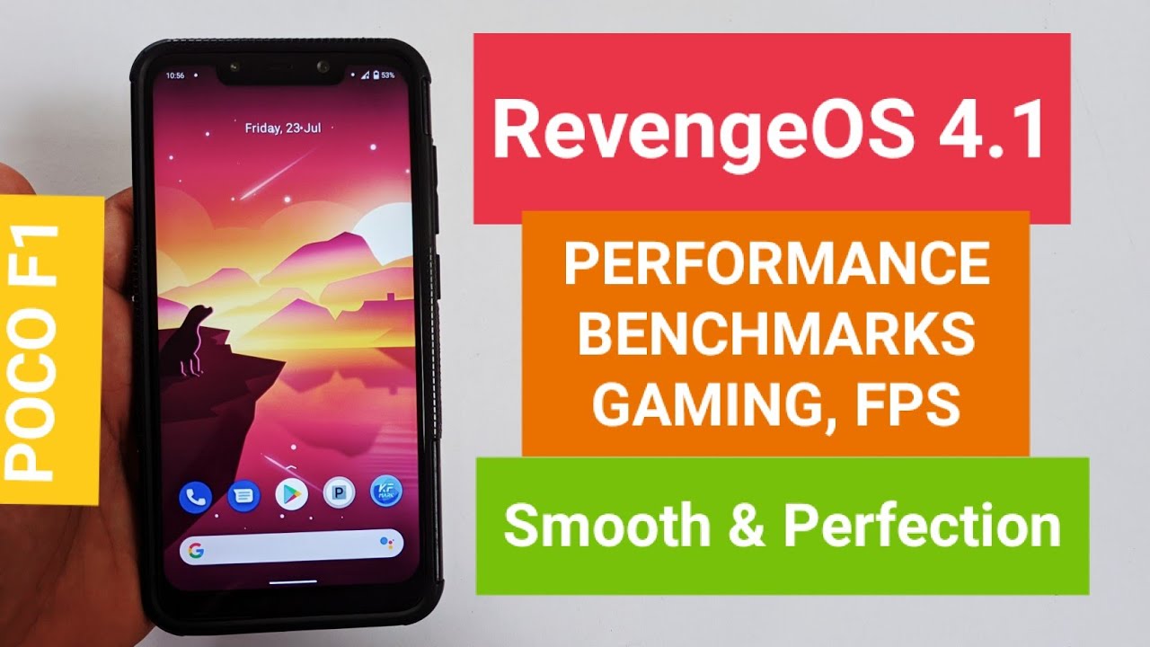 RevengeOS 4.1 POCO F1 | Performance Review | POCO F1 - YouTube