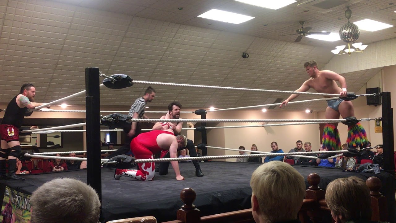 Evolution Wrestling The Warrior Colin England And Ruari Flynn vs Kidd ...