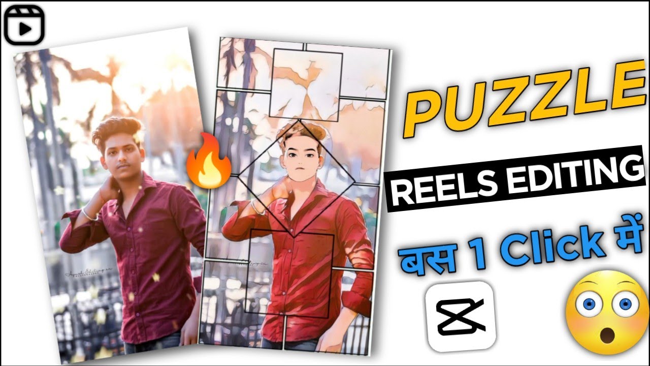New Puzzle Reels Video Editing | Instagram Trending Reels Video Editing ...
