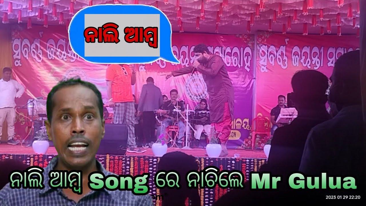 Nali Amba Song Dance Performance | Mr Gulua At Chintamani Bidya Pitha ...