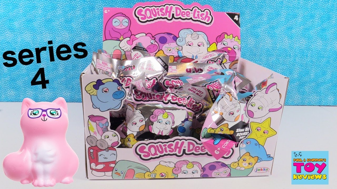 Squish Dee Lish Series 4 Unicorn Robot Squishy Squishies Blind Bag ...