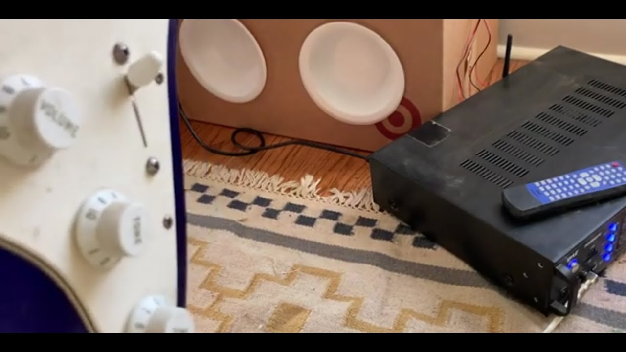 Cardboard Box Guitar Amp - YouTube