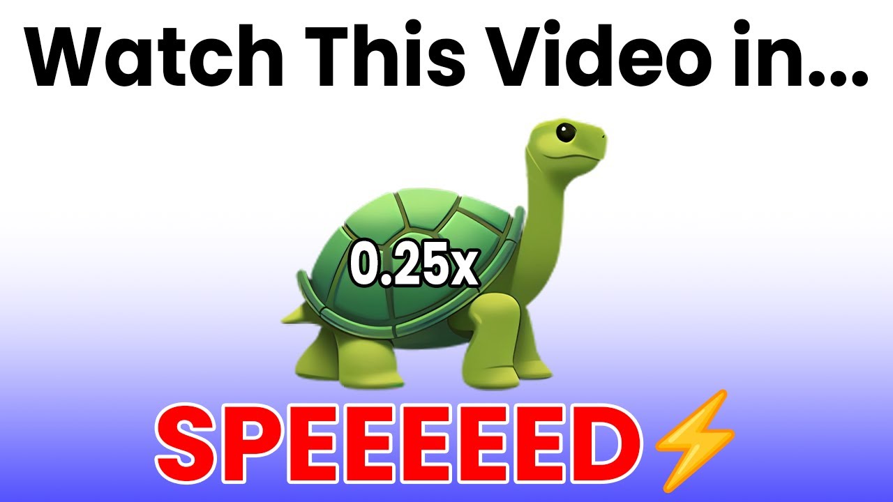 [Watch This Video In 0.25x Speed] - YouTube