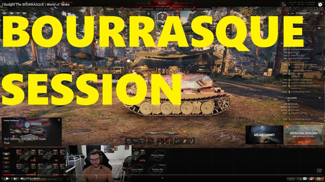 I Bought The BOURRASQUE | World of Tanks - YouTube