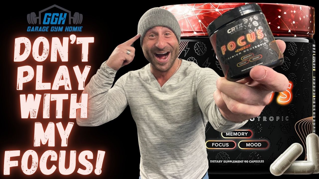 LASER FOCUS FOR YOU FREAKS! 💥 CRTX Nutrition Focus +Energy Nootropic ...