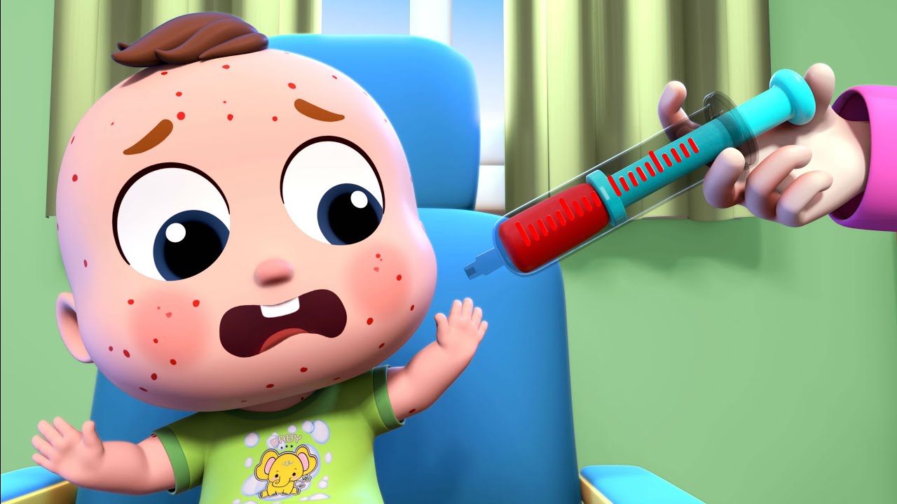Time for a Shot | Baby Gets Vaccine | Little Vaccine hero | Nursery ...