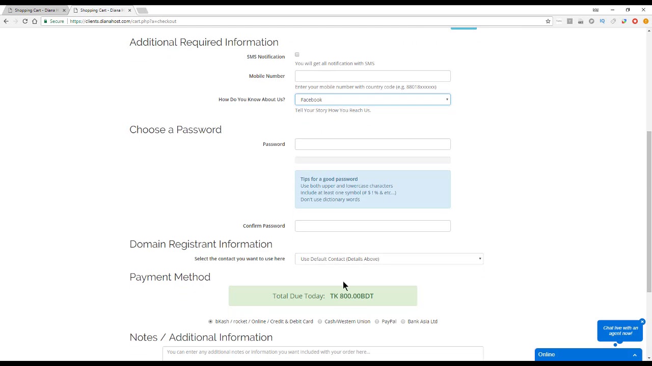 Buy Domain from Diana Host - YouTube