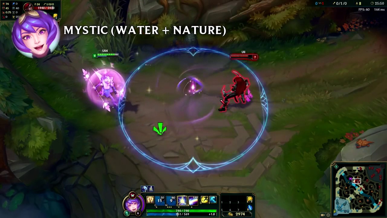 Elementalist Lux Mystic Form League of Legends - YouTube