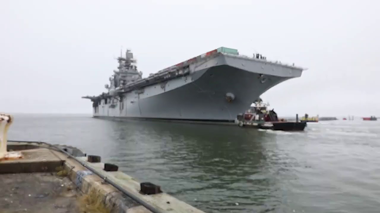 USS Bataan (LHD 5) Starts Her Next Shipyard Period - Navy Readiness ...