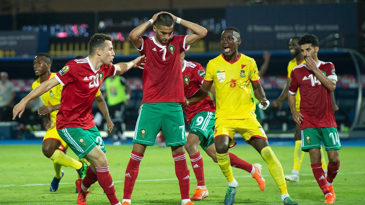 ملخص مباراة المغرب و بنين كأس أمم أفريقيا 2019 خروج المغرب Youtube