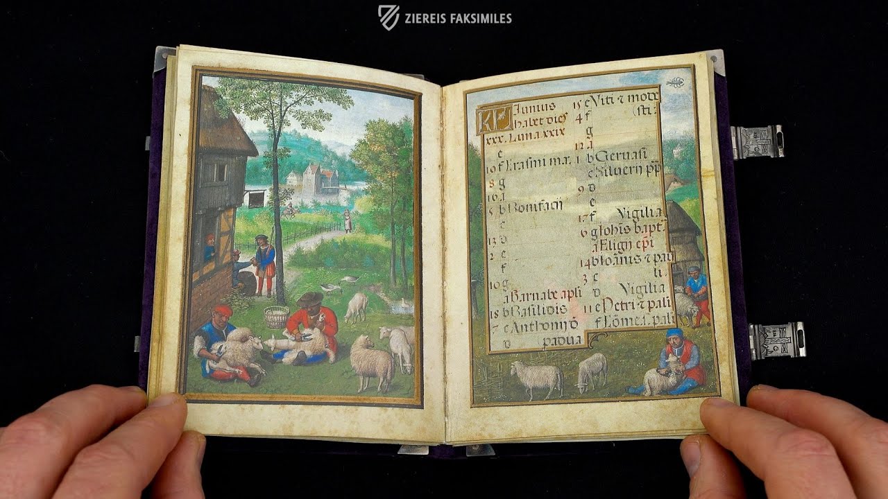 SIMON BENING'S FLEMISH CALENDAR - Browsing Facsimile Editions (4K / UHD ...
