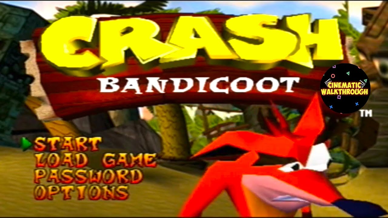 Crash Bandicoot: Video Menù + Intro + Demo | PSX ITA - YouTube