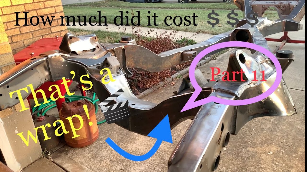 1964 Impala Frame Wrap Finale!! Part 11 How much did it Cost?? - YouTube