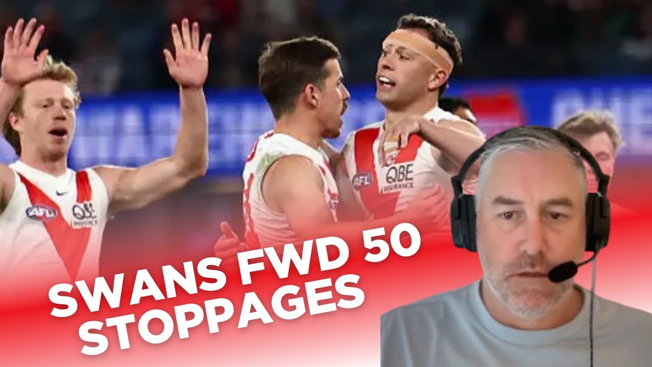 AFL Sydney Swans Inside Fwd 50 Stoppages - YouTube