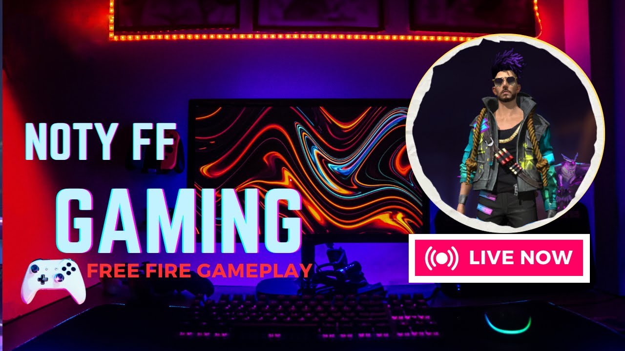 Noty ff Gaming | live cs renk push| custom room | #notyfflive #freefire ...