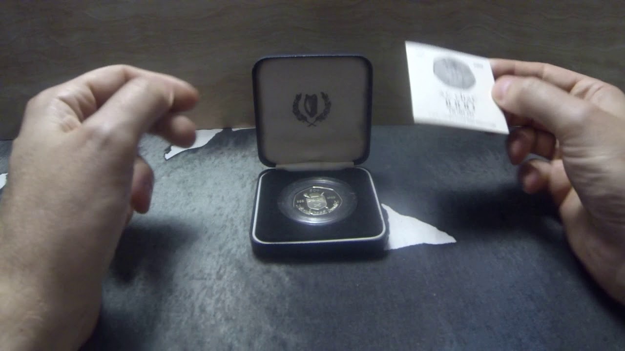 Ireland 988-1988 Proof 50p 1000th Anniversary of Dublin Commemoration ...