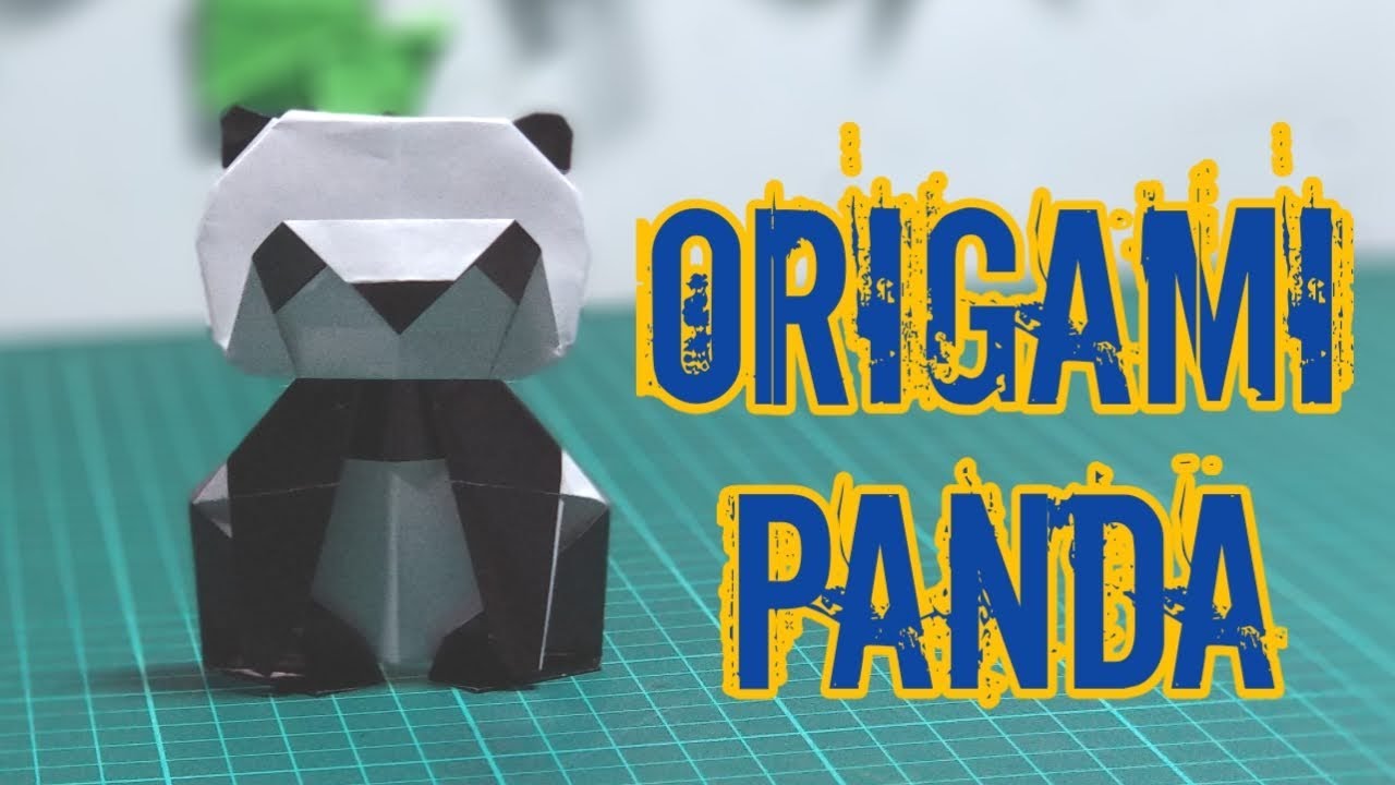 Origami Panda - Easy Origami Tutorial - YouTube