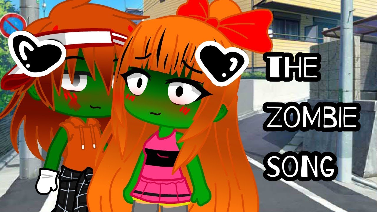 The Zombie Song 🧟‍♂️🧟 || Zombie blossom and brick AU || gacha club ...