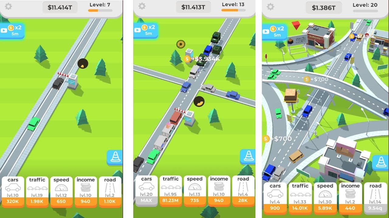Idle Highway (by StudioADEPT.net) - Android Gameplay FHD - YouTube