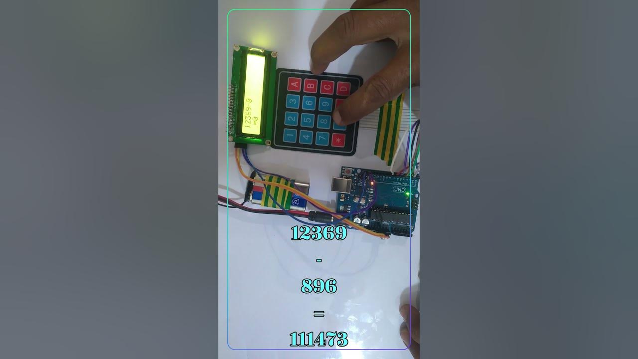 Calculator, #arduinoproject #arduino_ide #arduino_work_shop #arduino_for_beginners #arduino ...