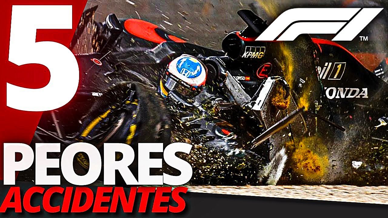 Los 5 CHOQUES MAS TRISTES en la FORMULA 1 De Los ULTIMOS 20 AÑOS I TOP ...