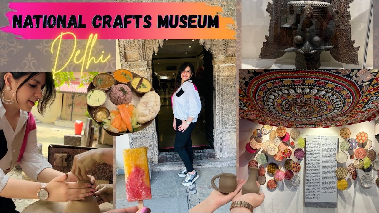 An amazing day at National Crafts Museum😍😍🥰🤩 #crafts #craftsmuseum # ...