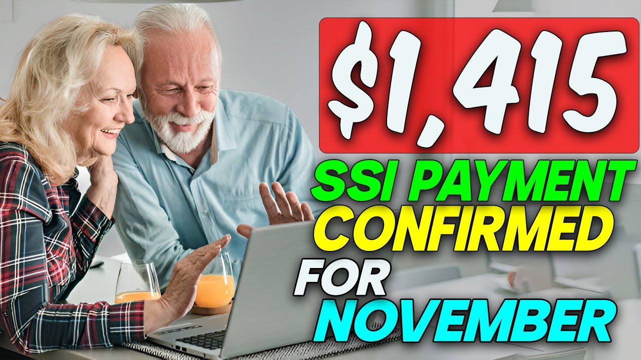 Major Announcement: $1,415 Payment for SSI Recipients Confirmed by SSA ...