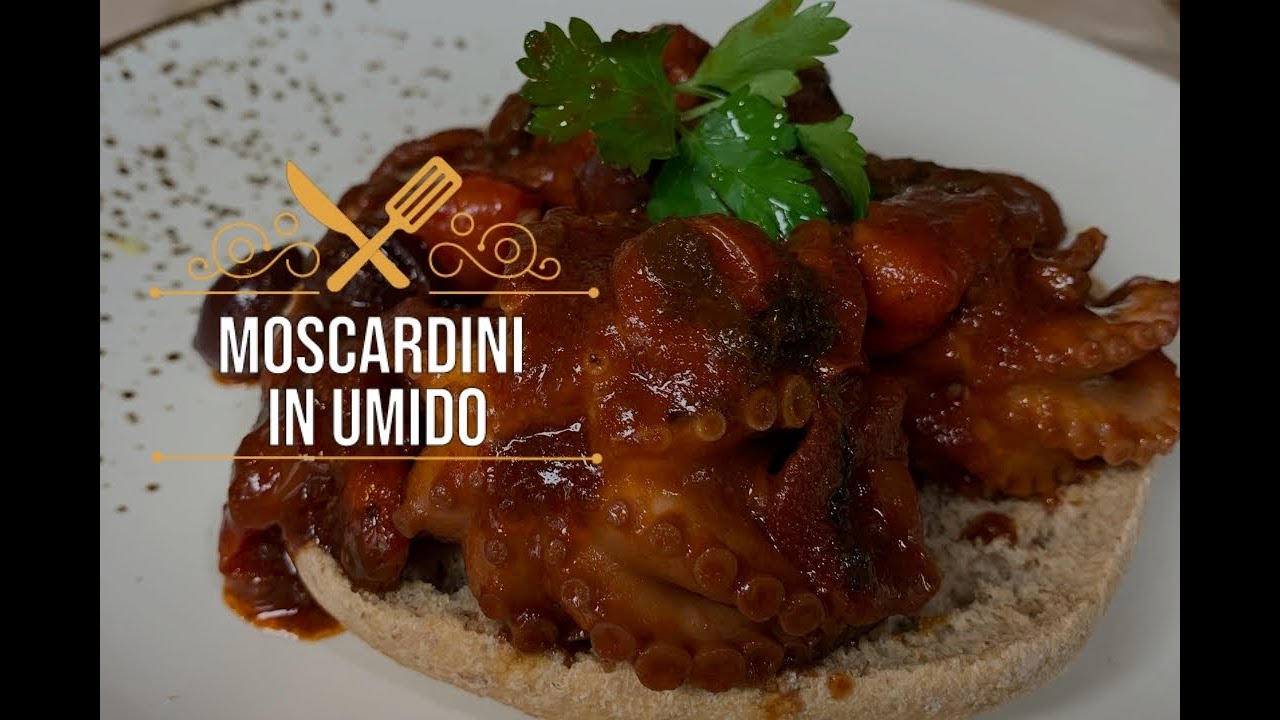 Ricetta Moscardini in Umido - Chef Mauro Improta - YouTube