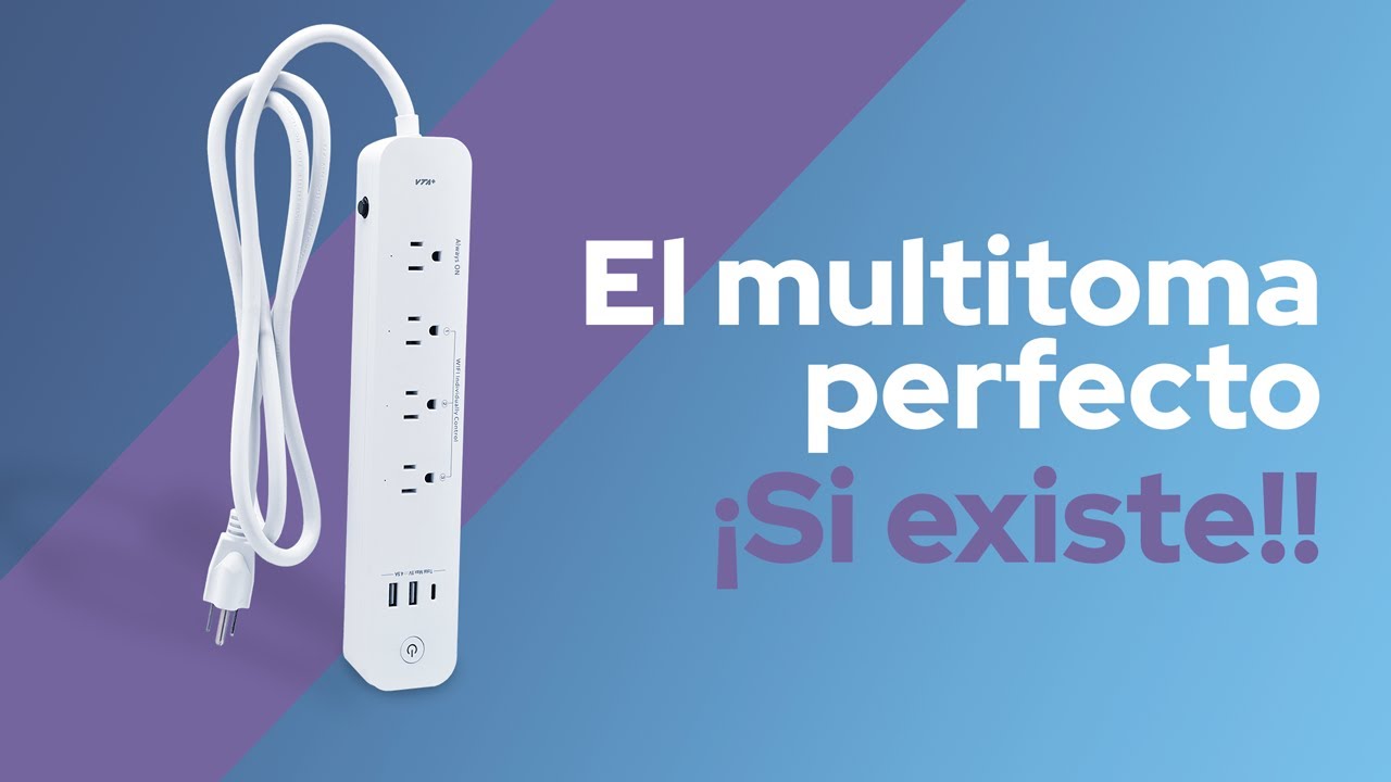 Multitoma Smart 4 Salidas + 2 USB y Tipo C | VTA+ - YouTube