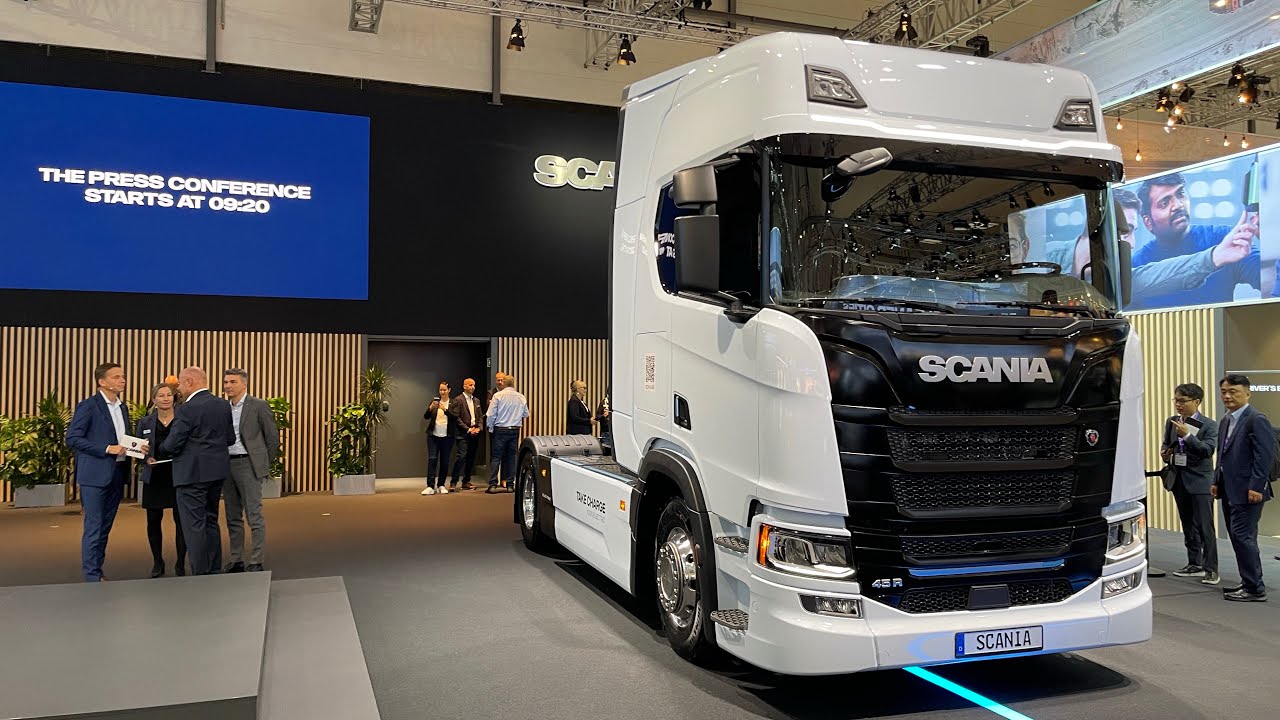 Что представила Scania на автосалоне IAA 2022 в Ганновере - YouTube