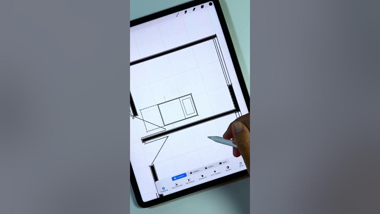 How to Create Floor Plan in Procreate | Part 3 - YouTube