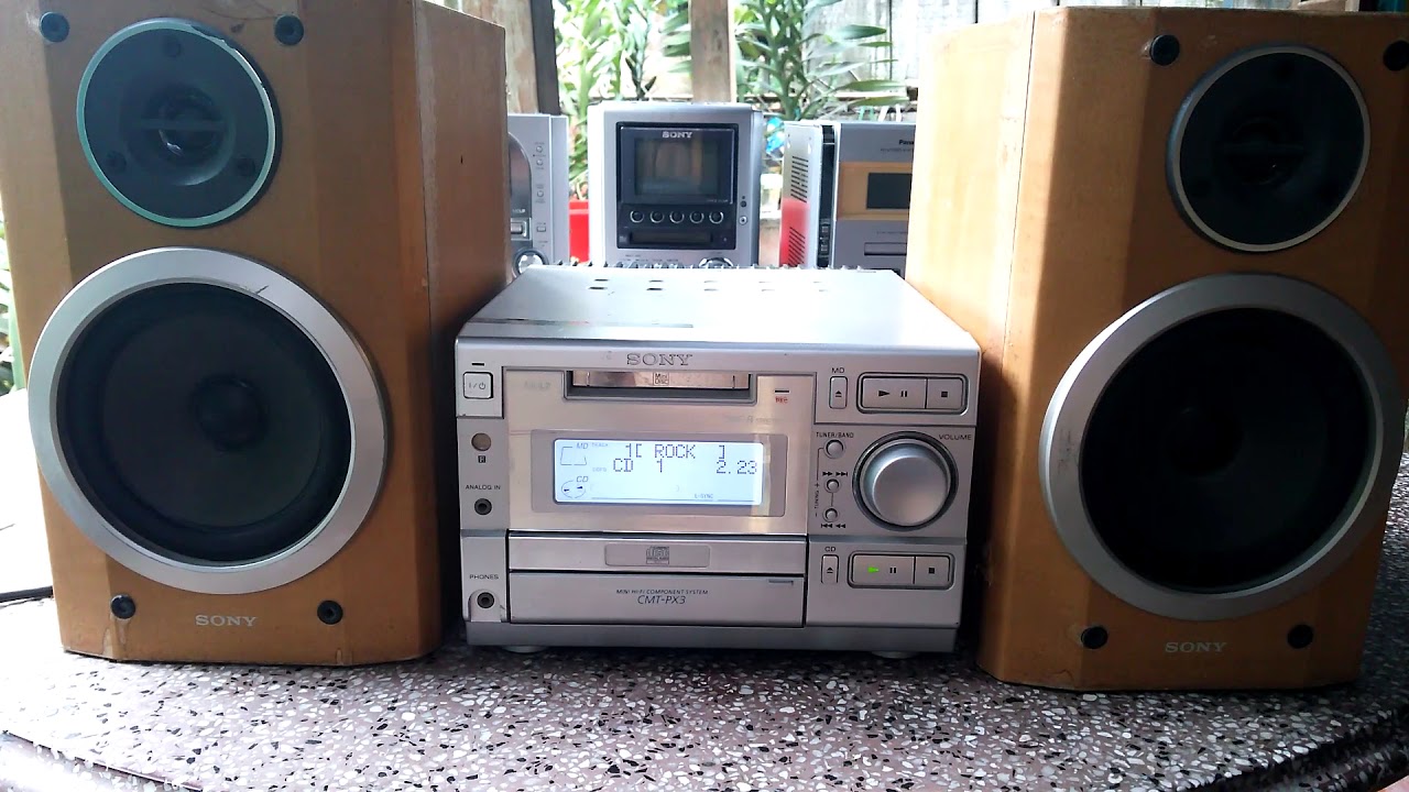 Sony HCD-MD595 - YouTube