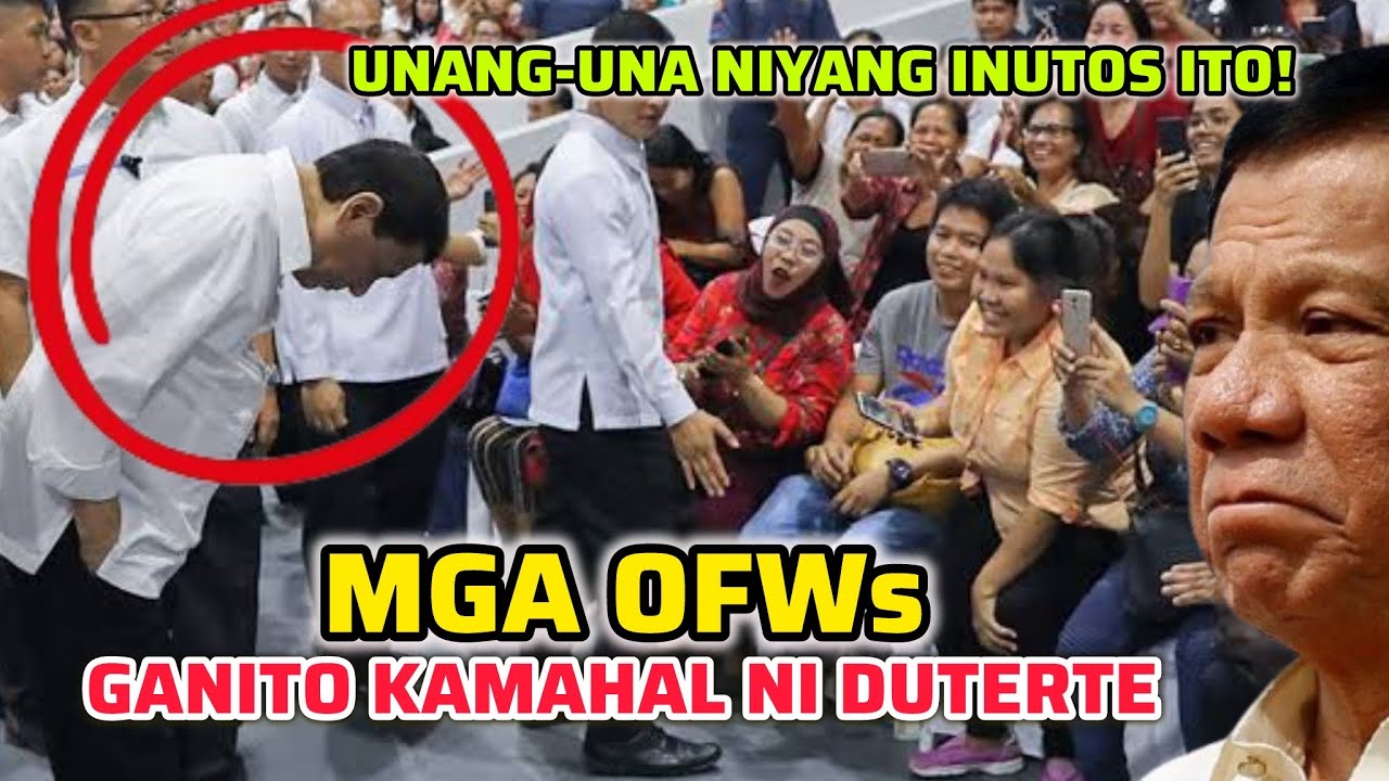 MGA OFWs GANITO KAMAHAL NI DUTERTE! - YouTube