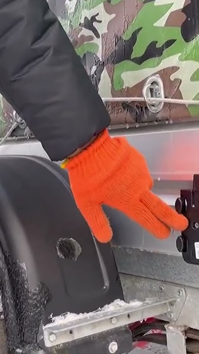 Противооткатные упоры с кронштейном на прицеп для легкового автомобиля ...