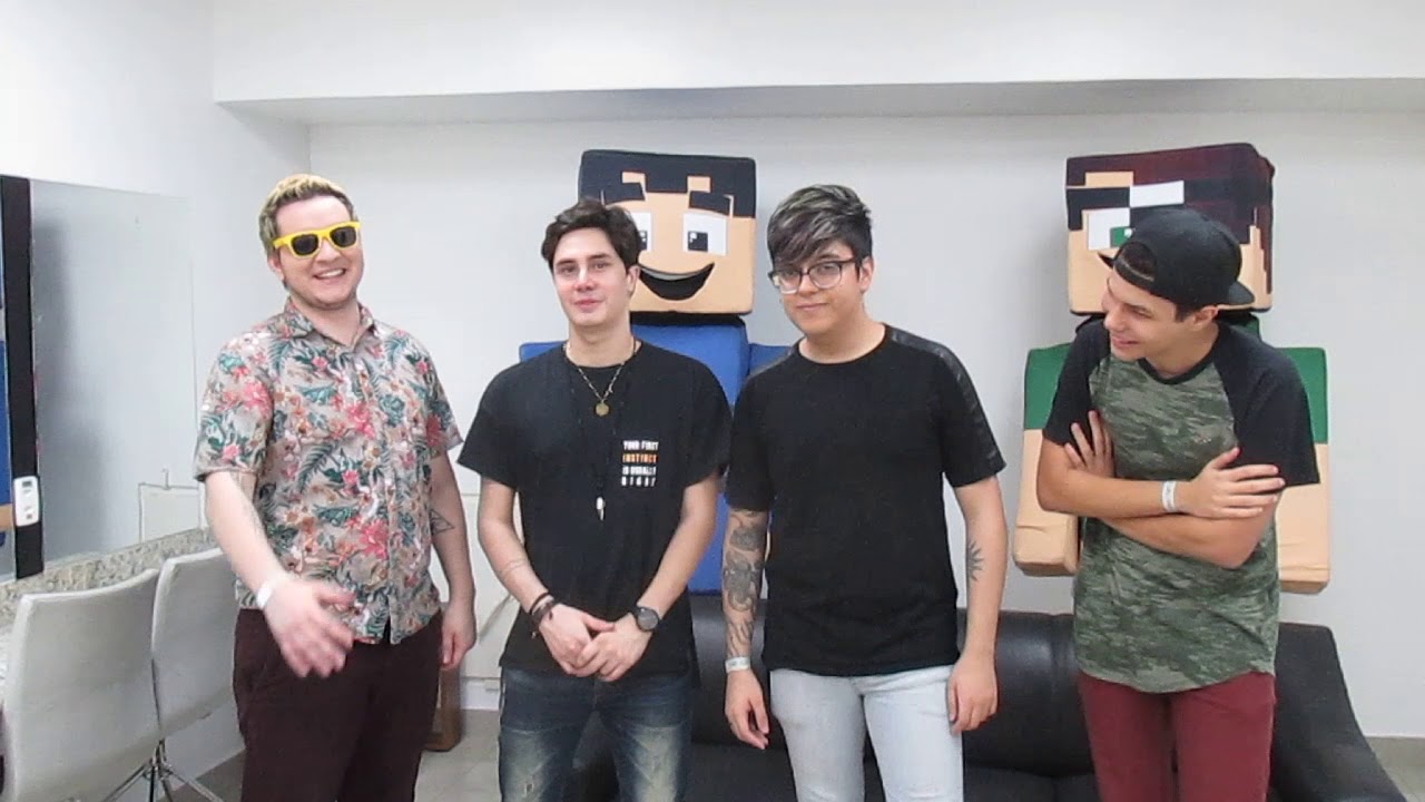 Pac, Mike e amigos do Tazercraft Mandam um Alô para o Revista de ...