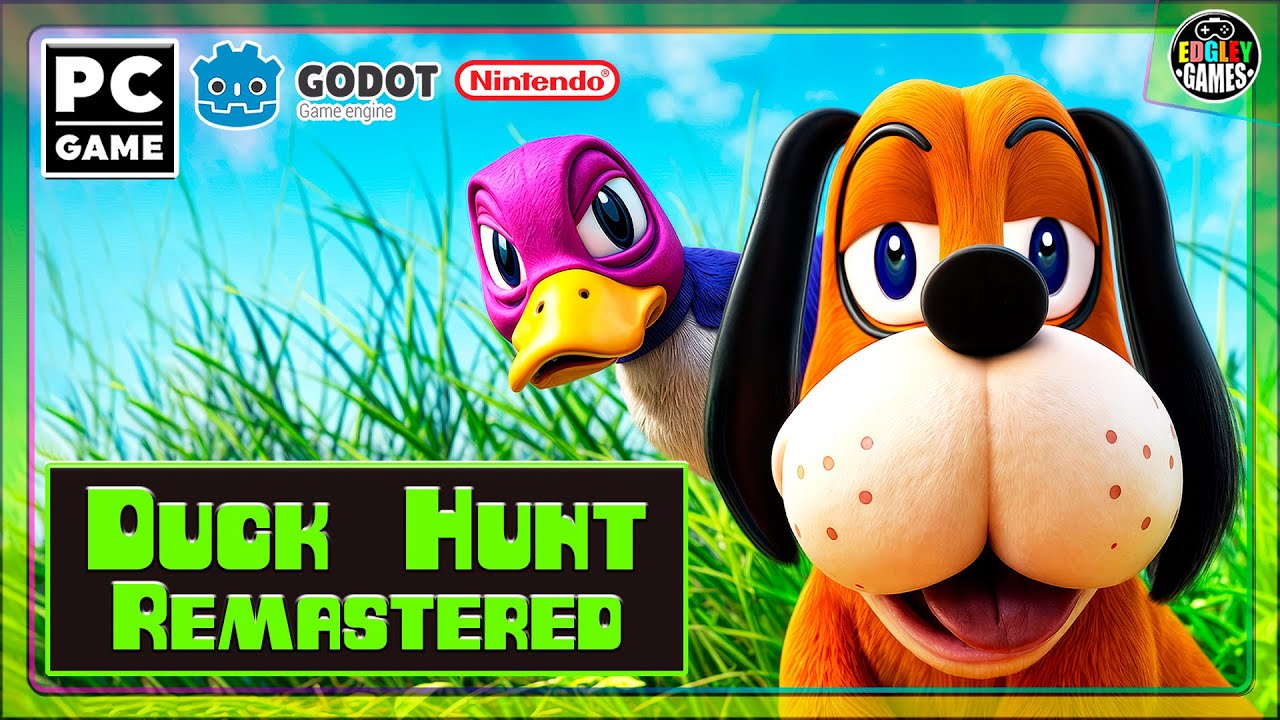 Duck Hunt Remastered - Great NES classic now on PC! 🎮 Let's Play! - YouTube
