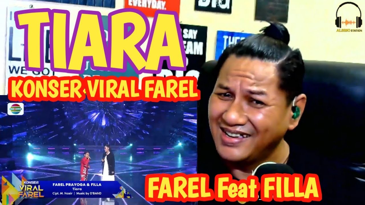 Farel Feat Kakaknya Filla (DELFIA) Tiara Konser Viral Farel - YouTube