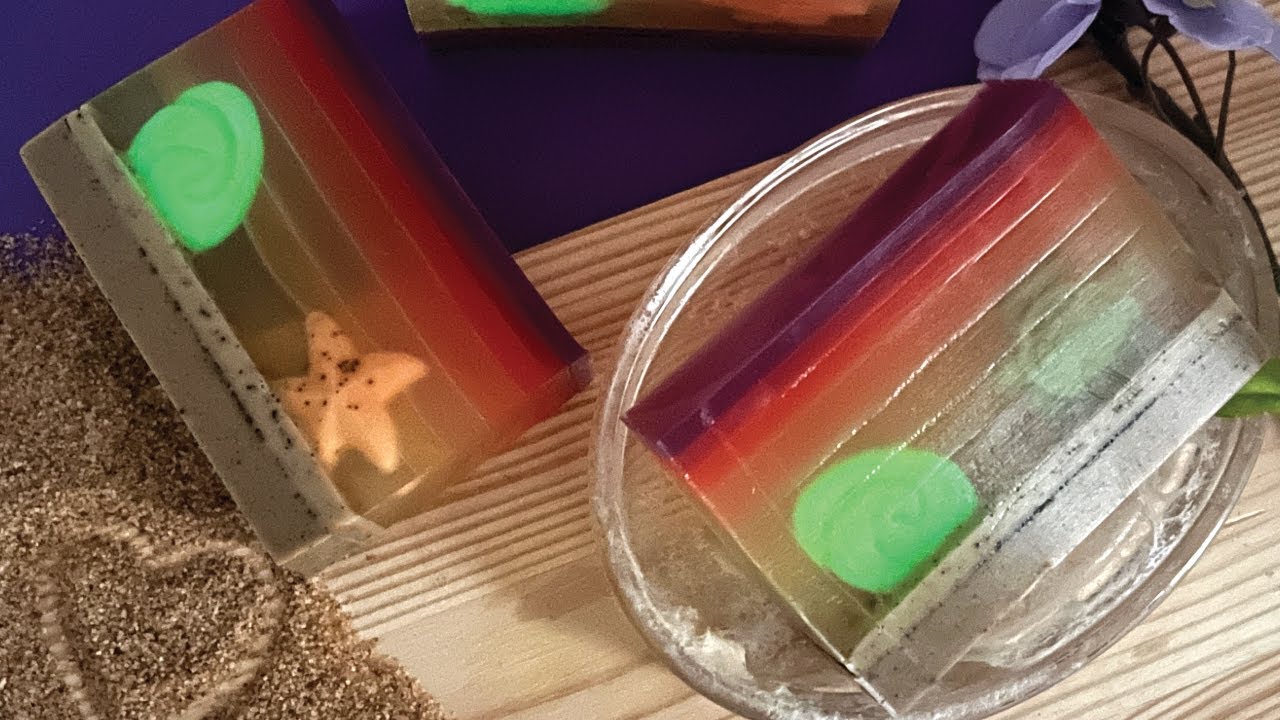 Make Some Moana Inspired Soap With Me in Real Time! 🌺🐢 - YouTube