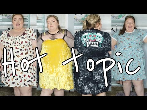 Hot topic plus size try on 2020 - YouTube