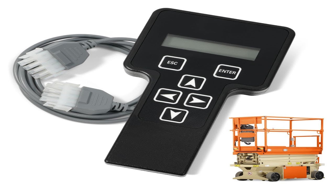JLG Handheld Analyzer Top-Level Menu Breakdown & Changing Access Levels ...